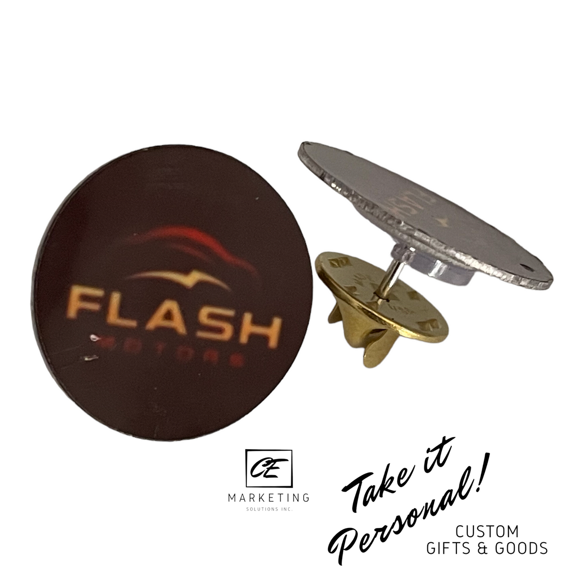 Custom Lapel Pin inked – CE Marketing Solutions Inc.